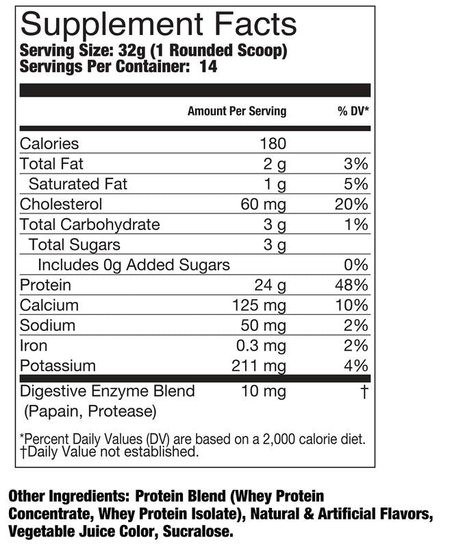 Whey Protein- Strawberries & Cream